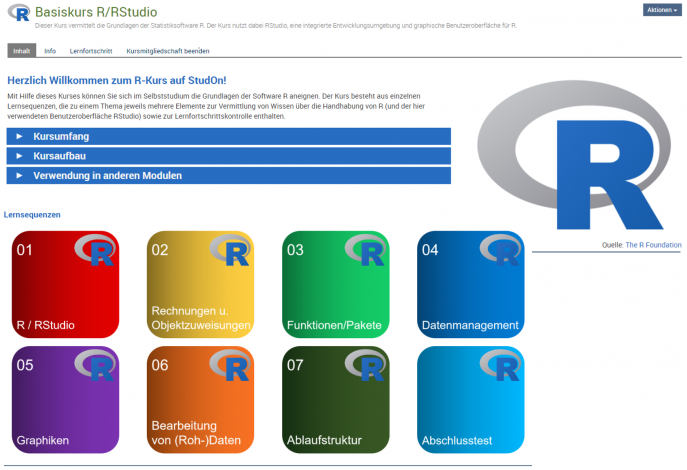 „Basiskurs R/RStudio – Grundlagen der Statistiksoftware R“ – Im ...