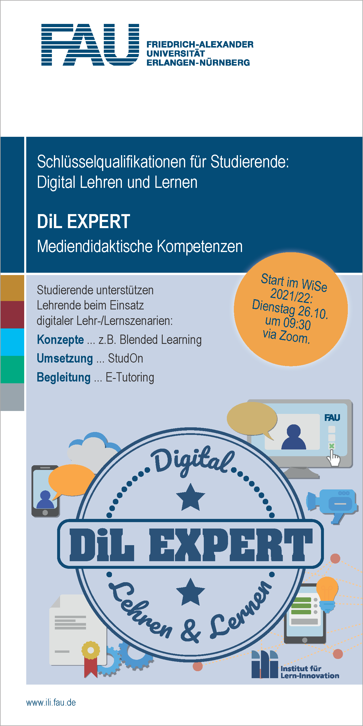 Digital Lehren & Lernen: Schlüsselqualifikationen für Studierende: DiL EXPERT Mediendidaktische ...